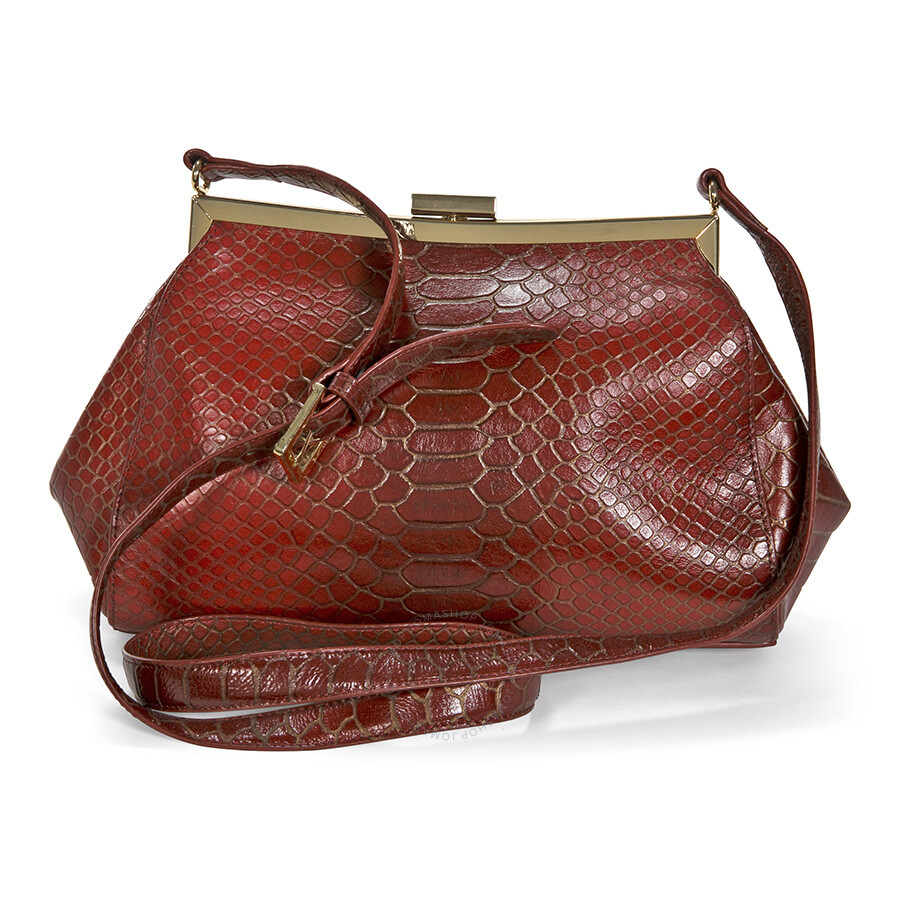 Hobo Open Box - Hobo Small Red Leather Purse HB-02 - Handbags - Jomashop