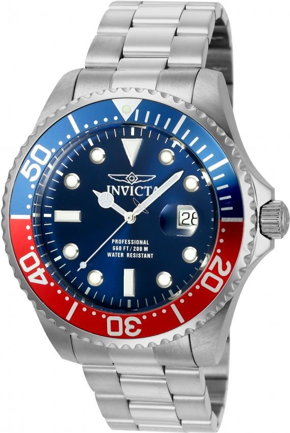 Invicta Open Box - Invicta Pro Diver Blue Dial Pepsi Bezel Men's Watch ...