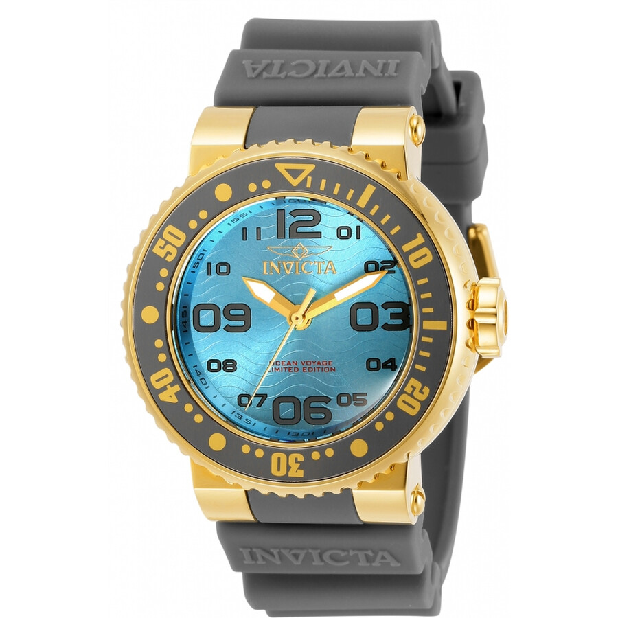 Invicta Open Box - Invicta Pro Diver Quartz Cyan Dial Ladies Watch ...
