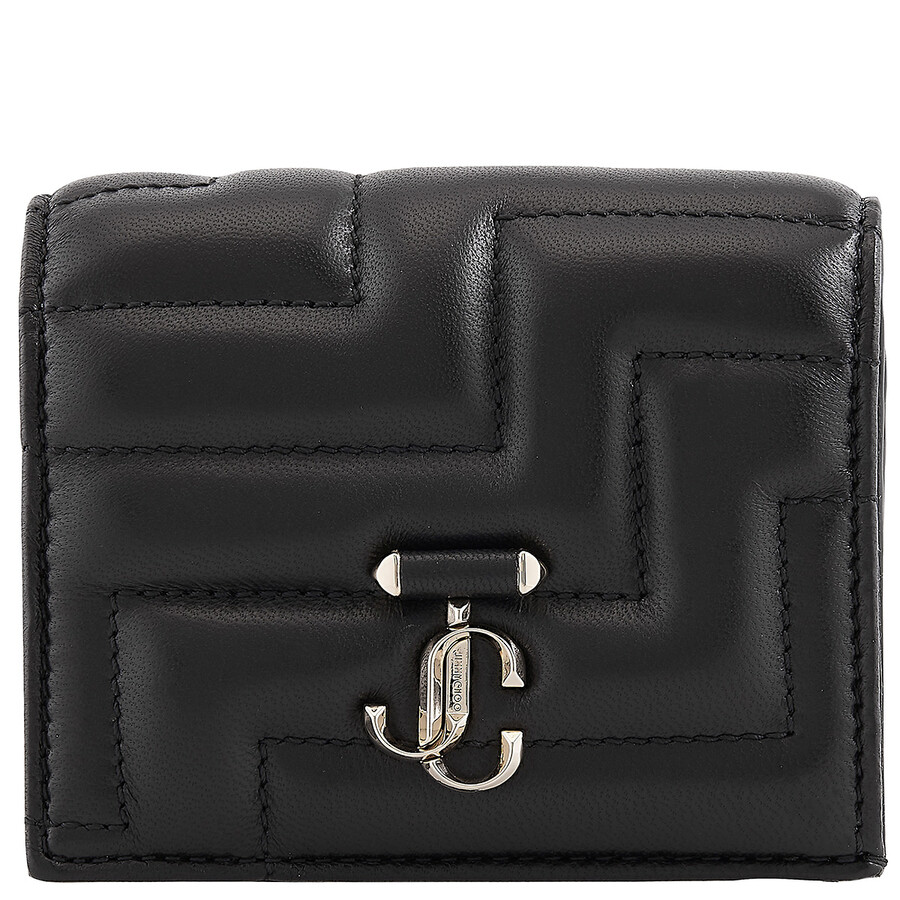 Jimmy Choo Open Box - Jimmy Choo Hanne JC Emblem Leather Wallet HANNE ...