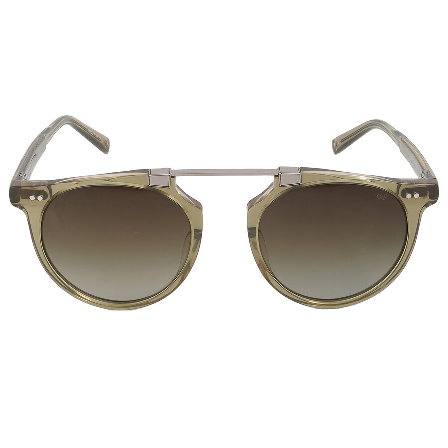 John Varvatos Open Box - John Varvatos Green Round Men's Sunglasses ...