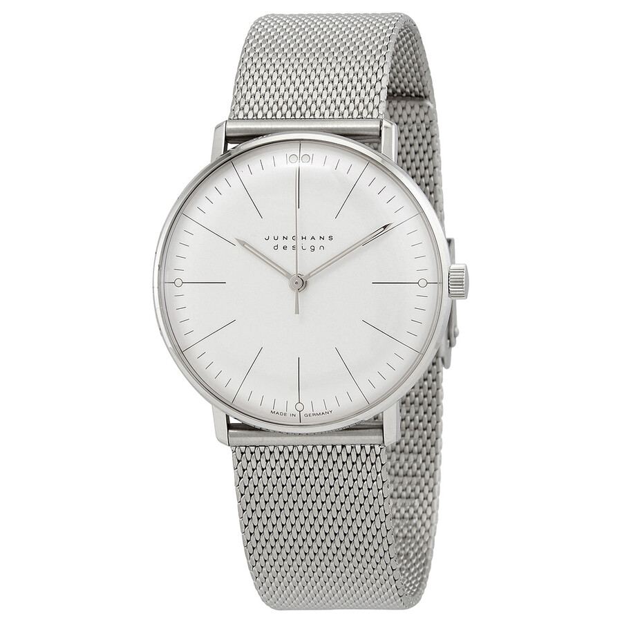 Junghans Open Box - Junghans Max Bill Hand Wind Men's Watch 027/3004.48 ...