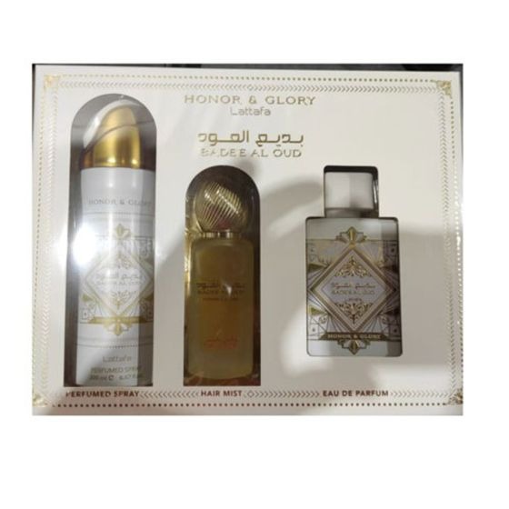 Lattafa Open Box - Lattafa Unisex Bade'e Al Oud Honor & Glory Gift Set ...
