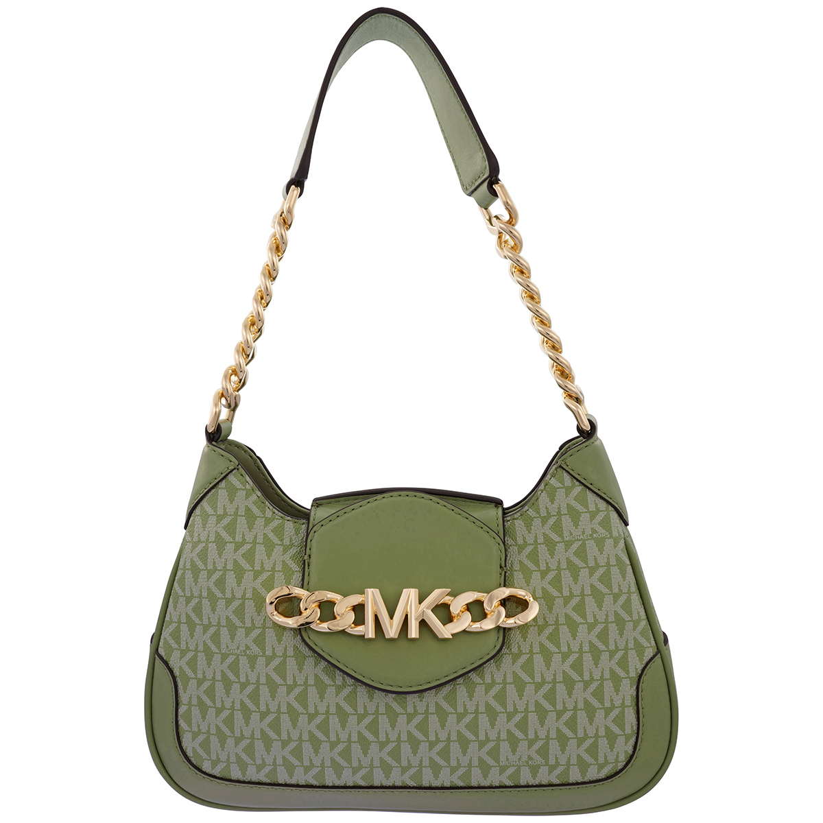 Michael Kors Open Box - Michael Kors Signature Logo-print Small Hally ...