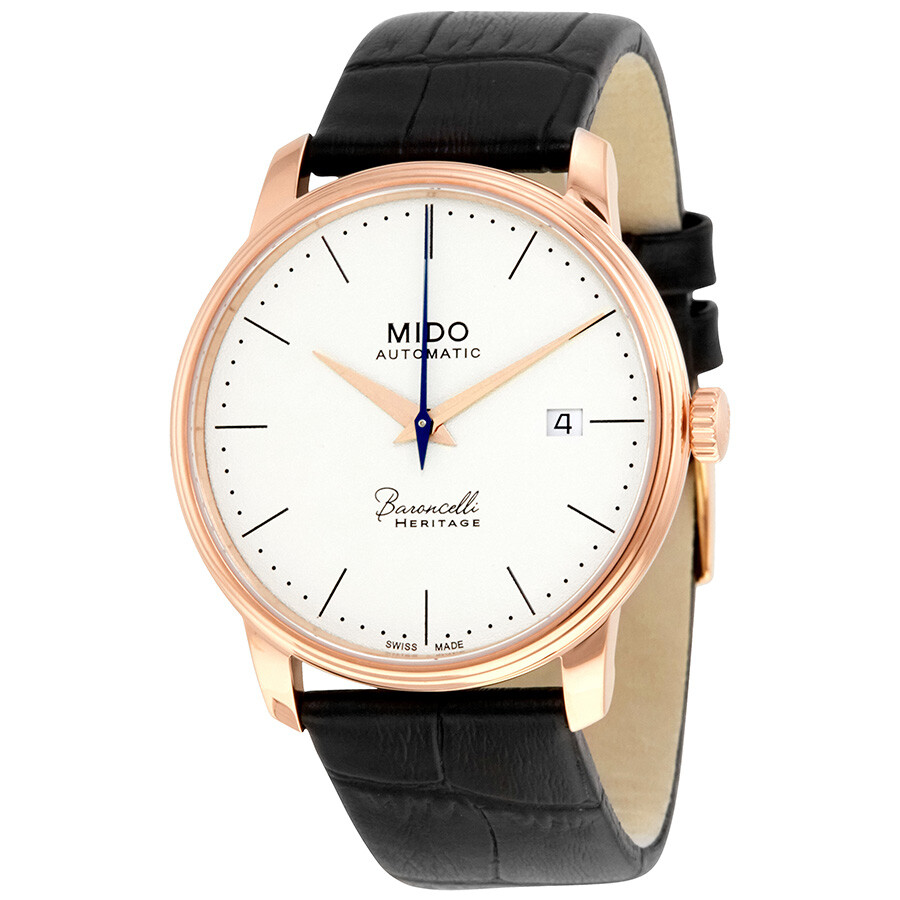 Mido Open Box - Mido Baroncelli II Automatic Ladies Watch M027.207.36.260.00 M0272073626000 ...