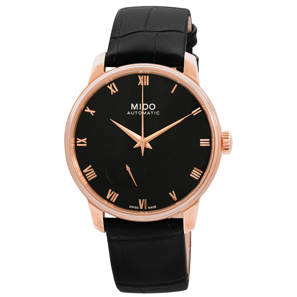 Mido Open Box - Mido Baroncelli III Automatic Black Dial Men's Watch ...