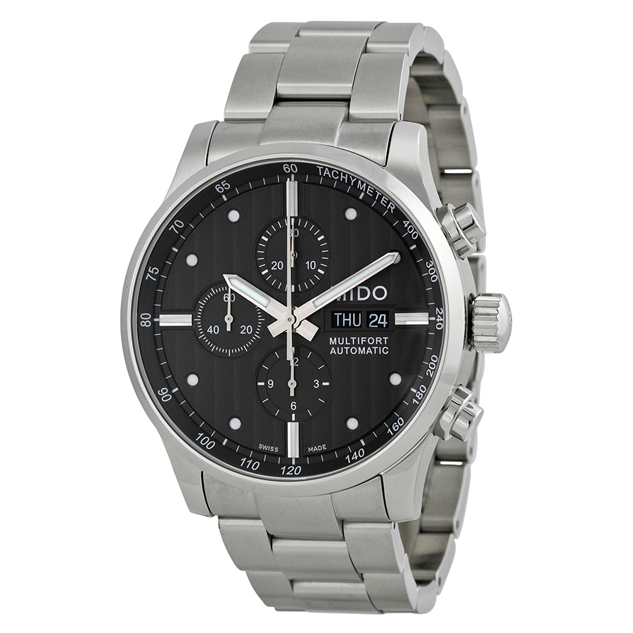 Mido Open Box - Mido Multifort Automatic Chronograph Men's Watch ...