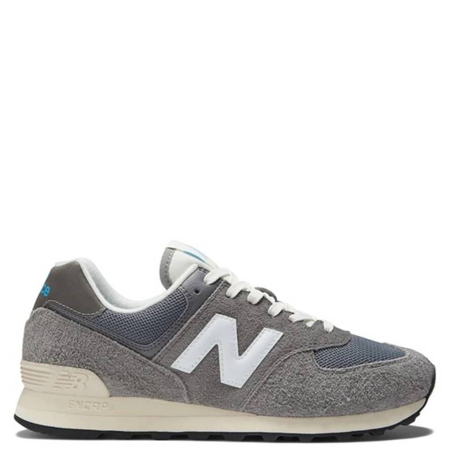 New Balance Open Box - New Balance Grey 574 Marathon Running Sneakers ...