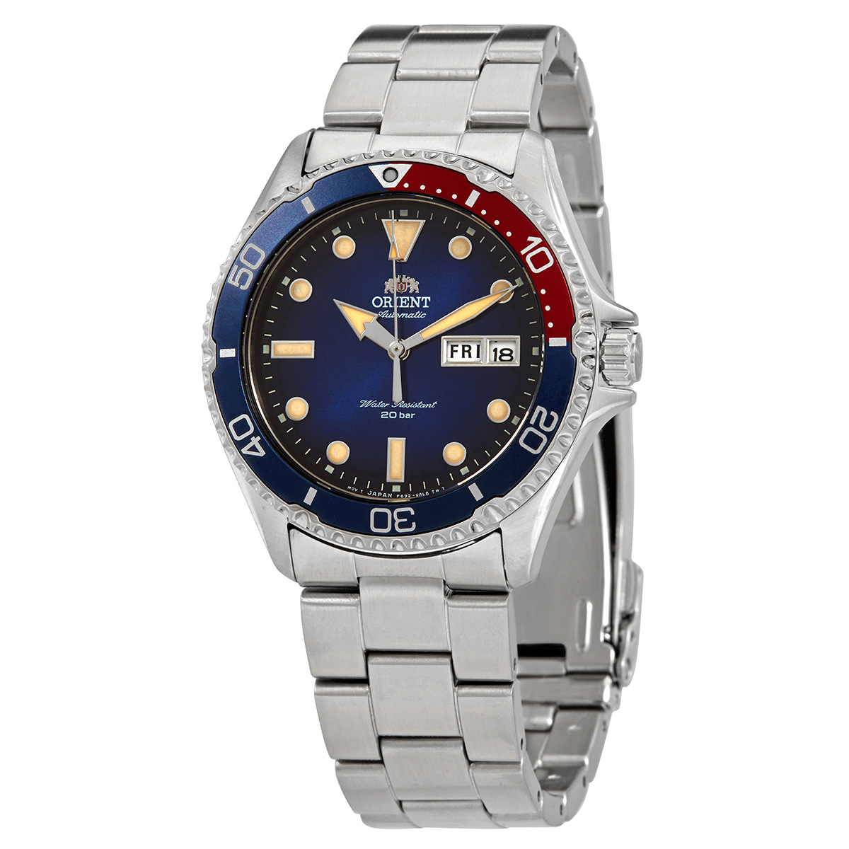Orient Open Box - Orient Diver Automatic Blue Dial Men's Watch RA ...