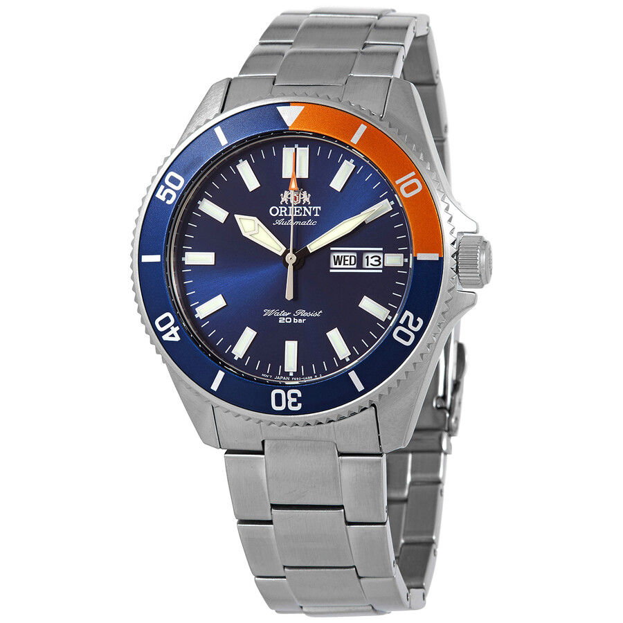 Orient Open Box - Orient Sports Automatic Blue Dial Men's Watch RA ...