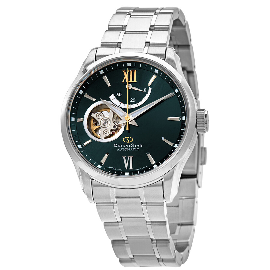 Orient Open Box - Orient Star Automatic Green Dial Men's Watch RE ...