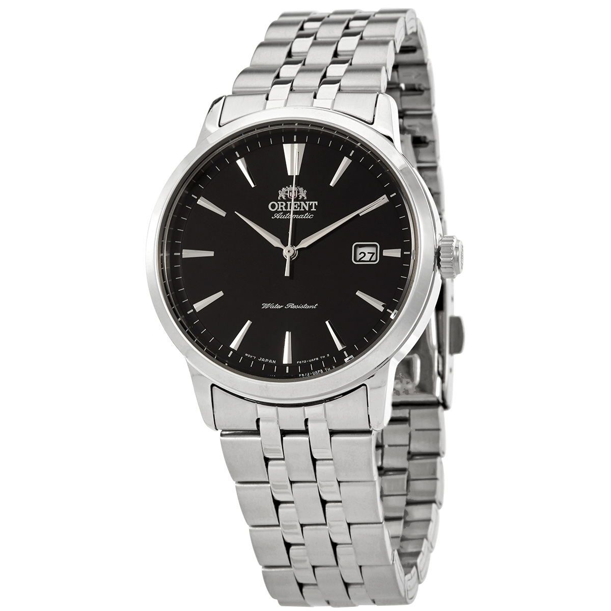 Orient Open Box - Orient Symphony 3 Automatic Black Dial Men's Watch RA ...