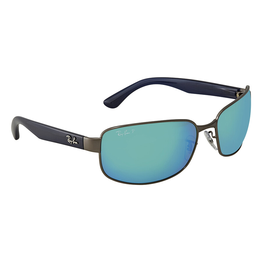 Ray-Ban Open Box - Ray Ban Chromance Polarized Blue Mirror Chromance ...