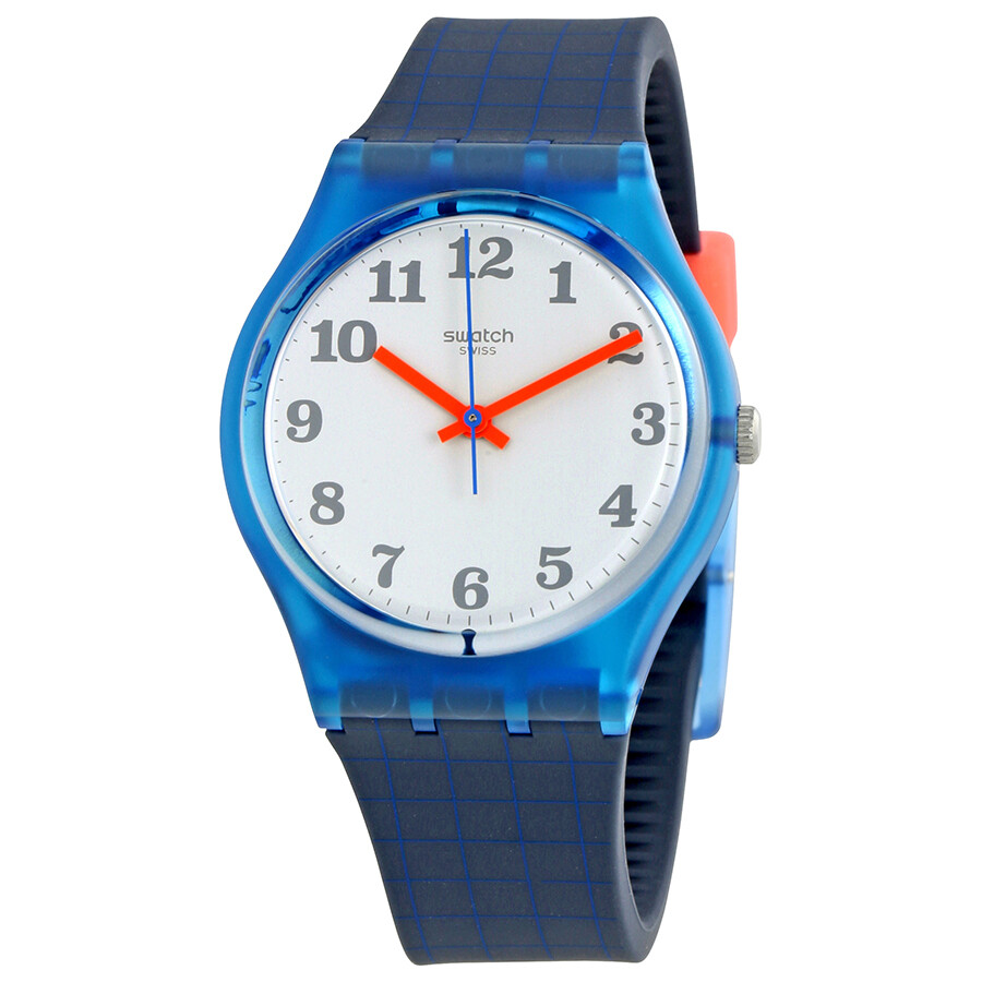 Swatch Open Box - Swatch Back To School Silver Dial Ladies Watch GS149 ...