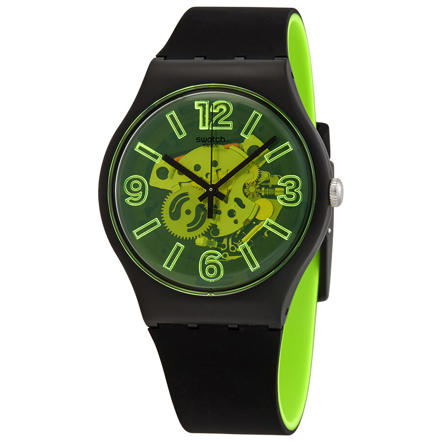Swatch Open Box - Swatch Yellowboost Quartz Unisex Watch SUOB166 ...