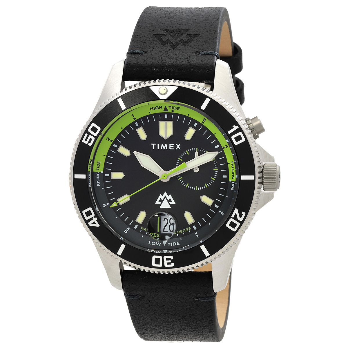 Timex Open Box - Timex Expedition Slack Tide Quartz Black Dial Men's ...