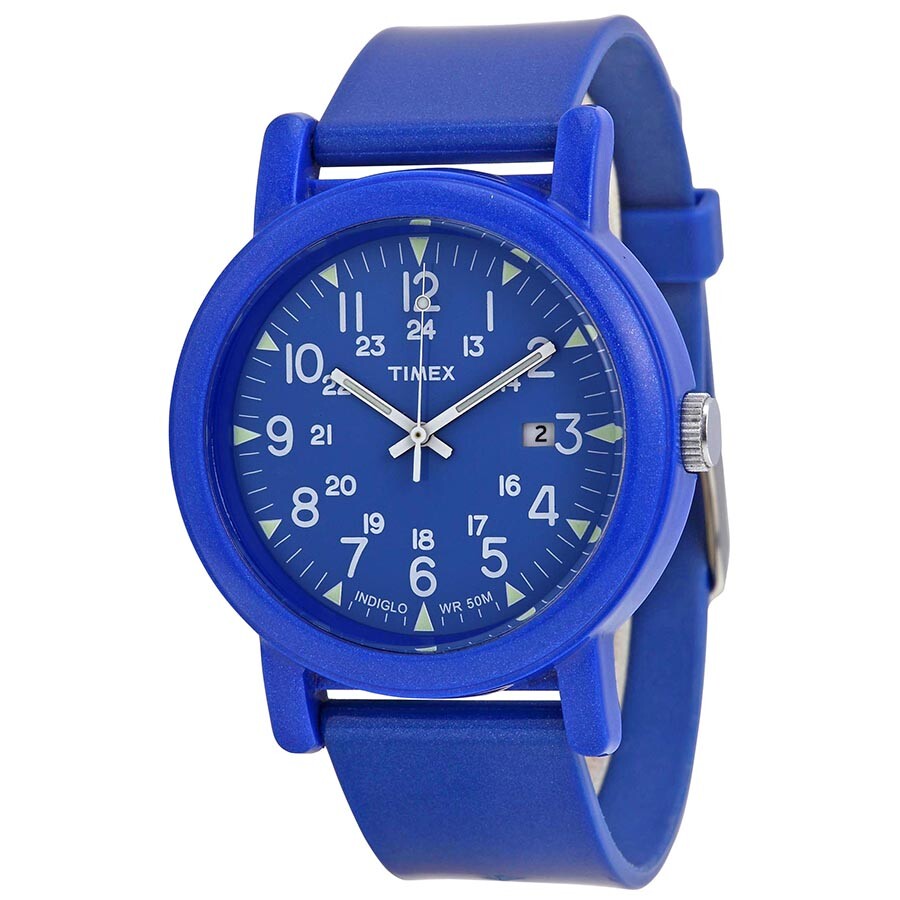 Timex Open Box - Premium Originals Camper Blue Unisex Watch - Watches ...