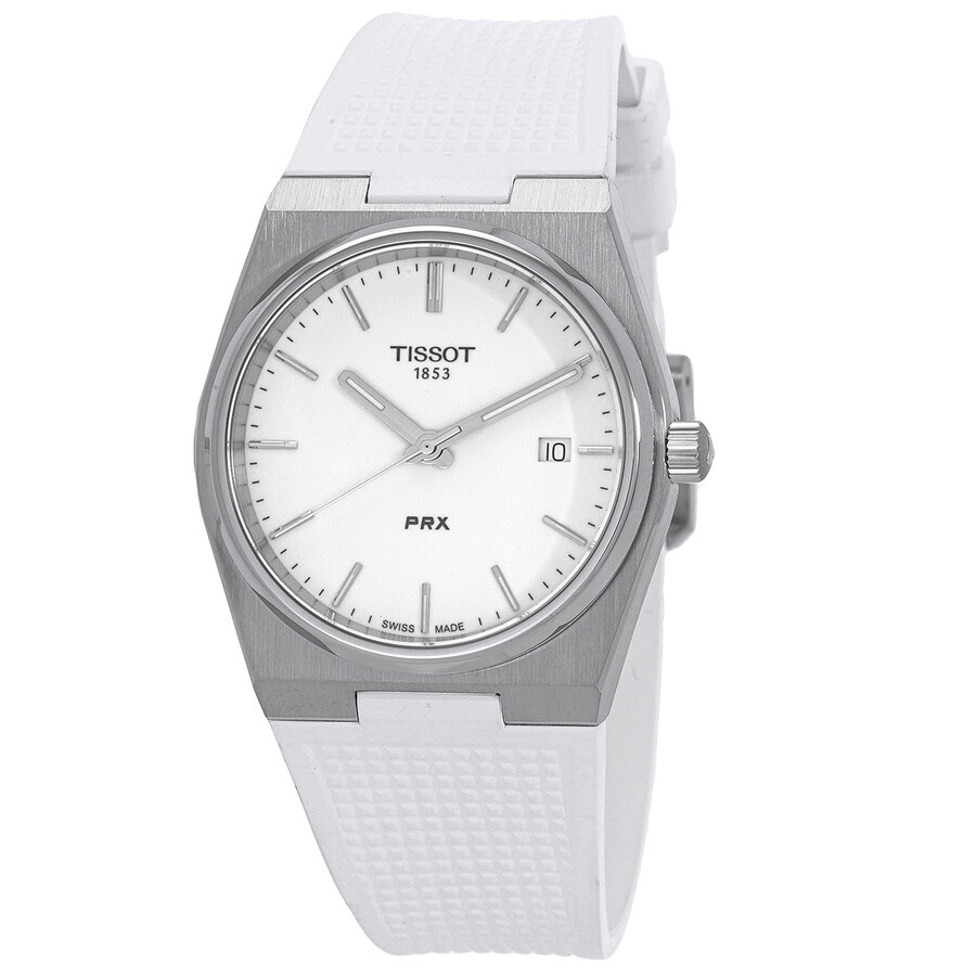 Tissot Open Box - Tissot PRX Quartz White Dial Men's Watch T137.410.17 ...
