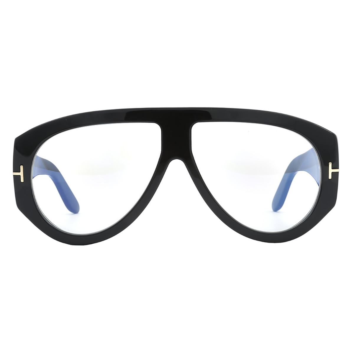 Tom Ford Open Box - Tom Ford Blue Light Block Pilot Men's Eyeglasses ...