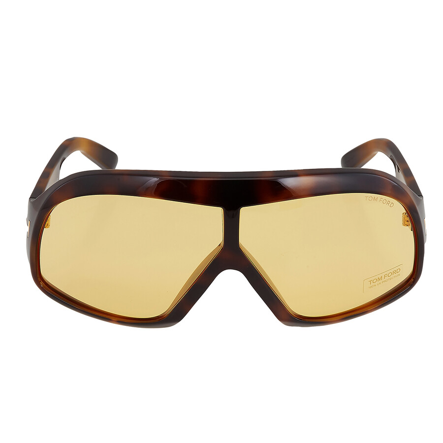 Tom Ford Open Box - Tom Ford Cassius Amber Mask Unisex Sunglasses ...