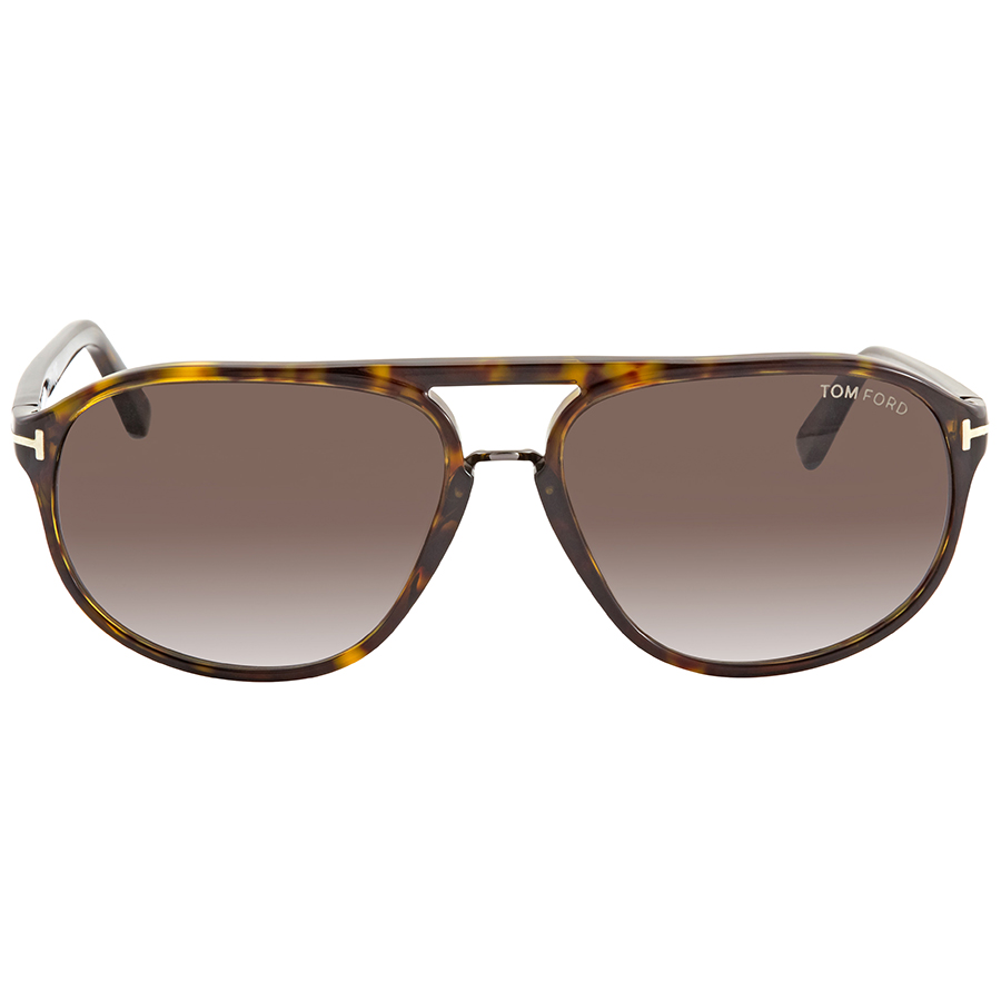 Tom Ford Open Box - Tom Ford Jacob Smoke Gradient Pilot Men's ...