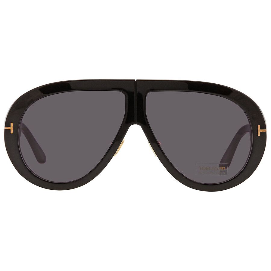 Tom Ford Open Box - Tom Ford Troy Smoke Pilot Unisex Sunglasses FT0836 ...
