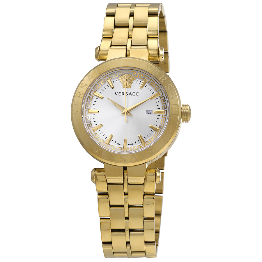 Versace Open Box - Versace Aion Quartz White Dial Men's Watch VE2F00521 ...