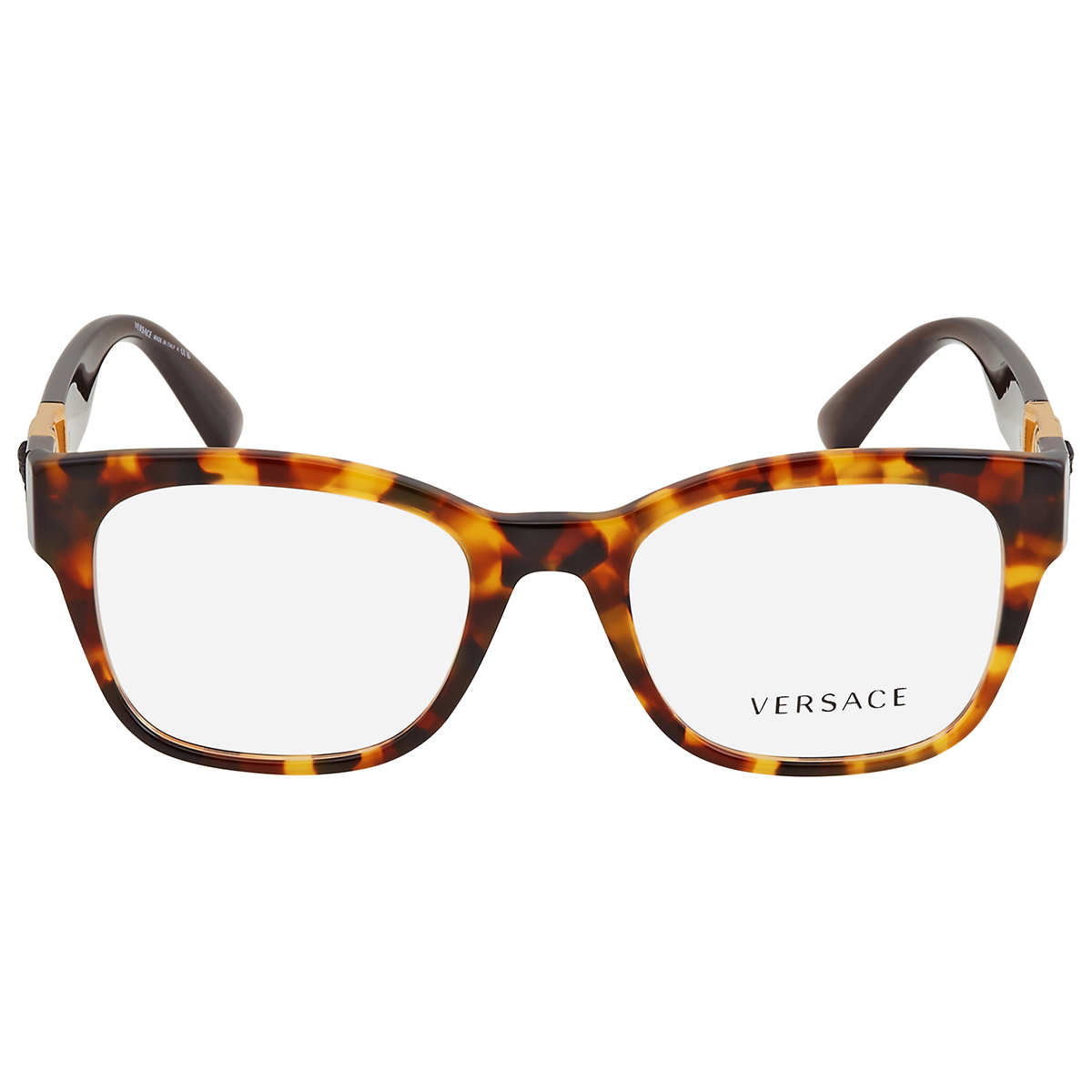 Versace Open Box - Versace Demo Square Men's Eyeglasses VE3314 5119 52 ...
