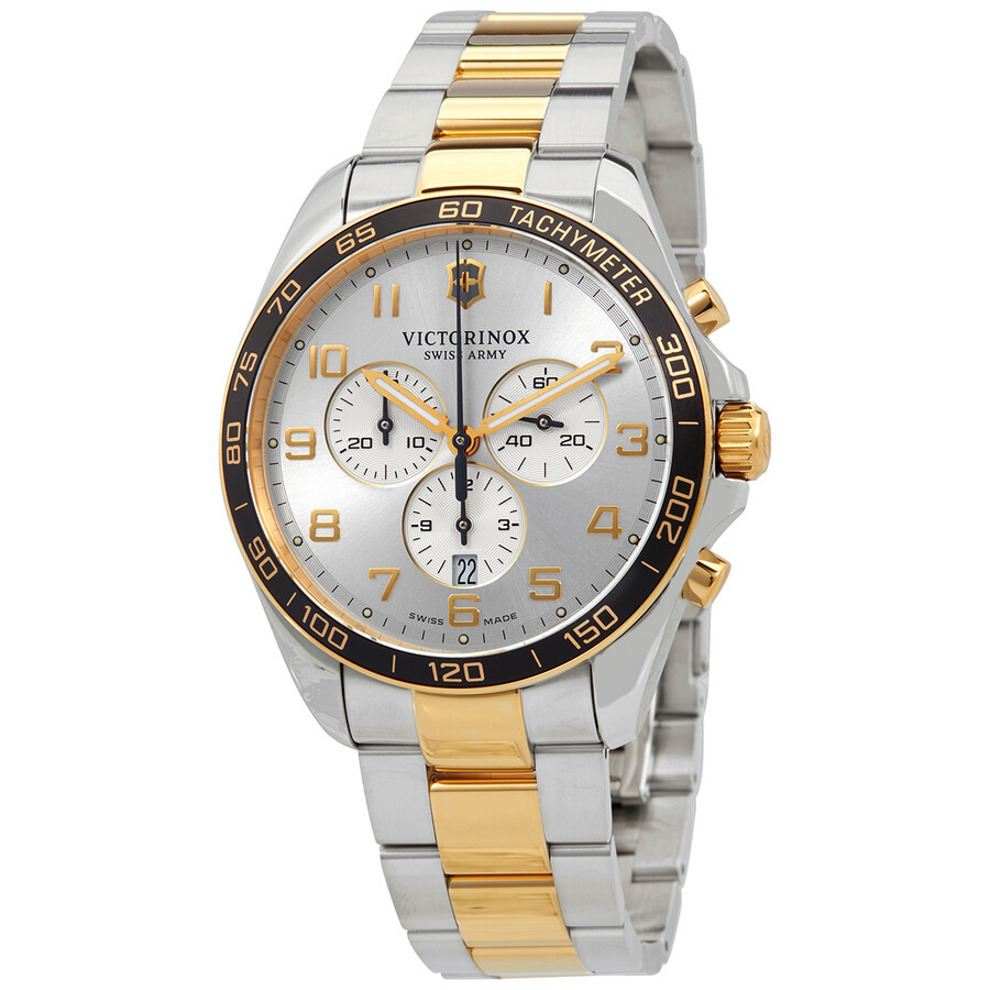 Victorinox Open Box - Victorinox FieldForce Classic Quartz Silver Dial ...