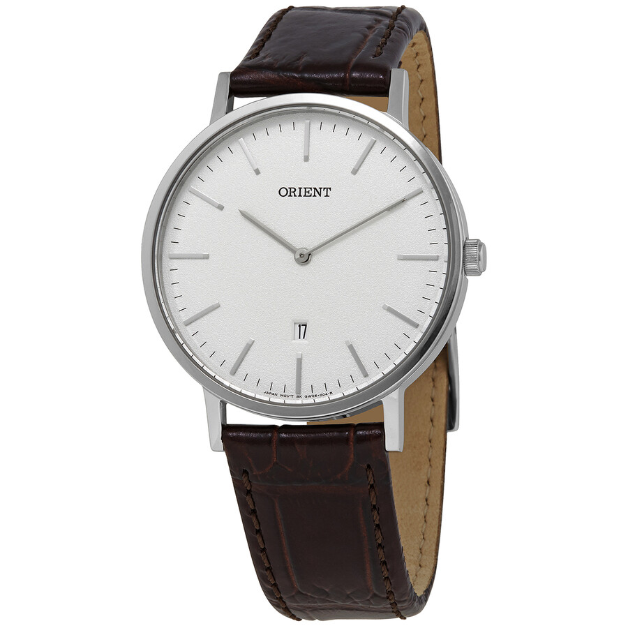 Orient Classic Quartz Silver Dial Men's Watch FGW05005W0 4942715005375 ...