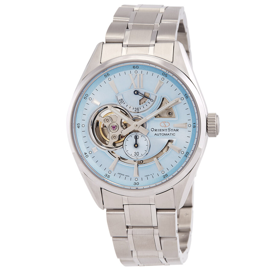 Orient Contemporary Automatic Sky Blue Dial Watch RE-AV0127L - Watches ...