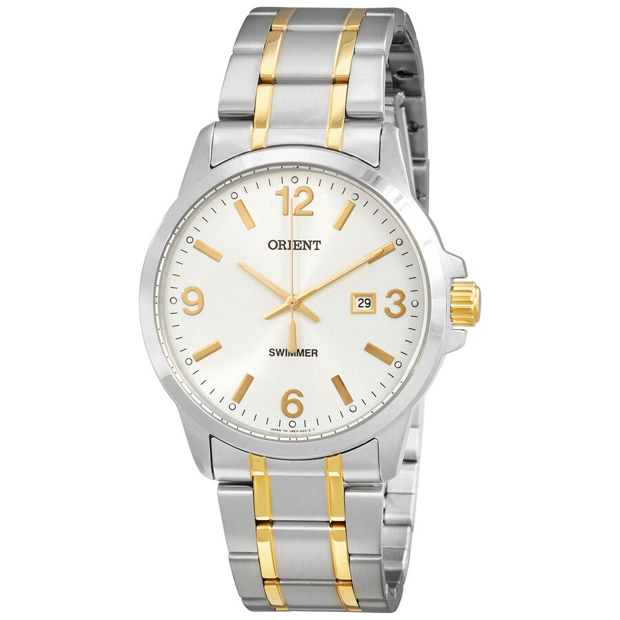 Orient Contemporary Quartz White Dial Men's Watch SUNE5002W0 ...