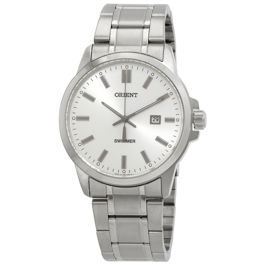 Orient Contemporary Quartz White Dial Men's Watch SUNE5004W0 - Watches ...