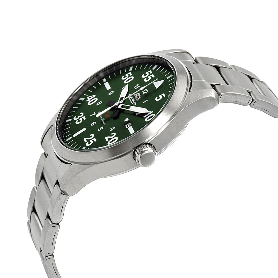 Orient Flight Green Dial Men's Watch FUNG2001F0 - Orient - Watches ...