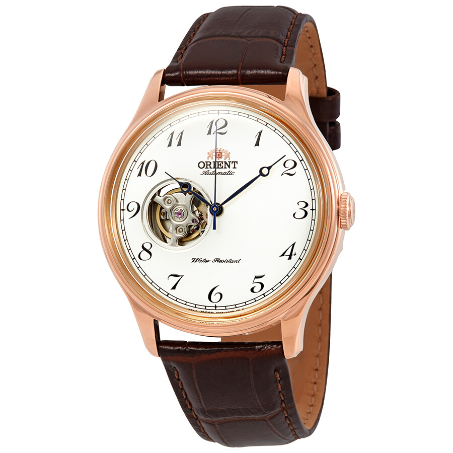 Orient Open Heart Automatic White Dial Men's Watch RA-AG0012S10B ...