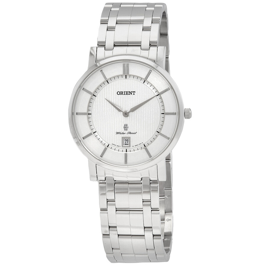 Orient Quartz White Dial Men's Watch FGW01006W0 4942715005108 - Watches ...