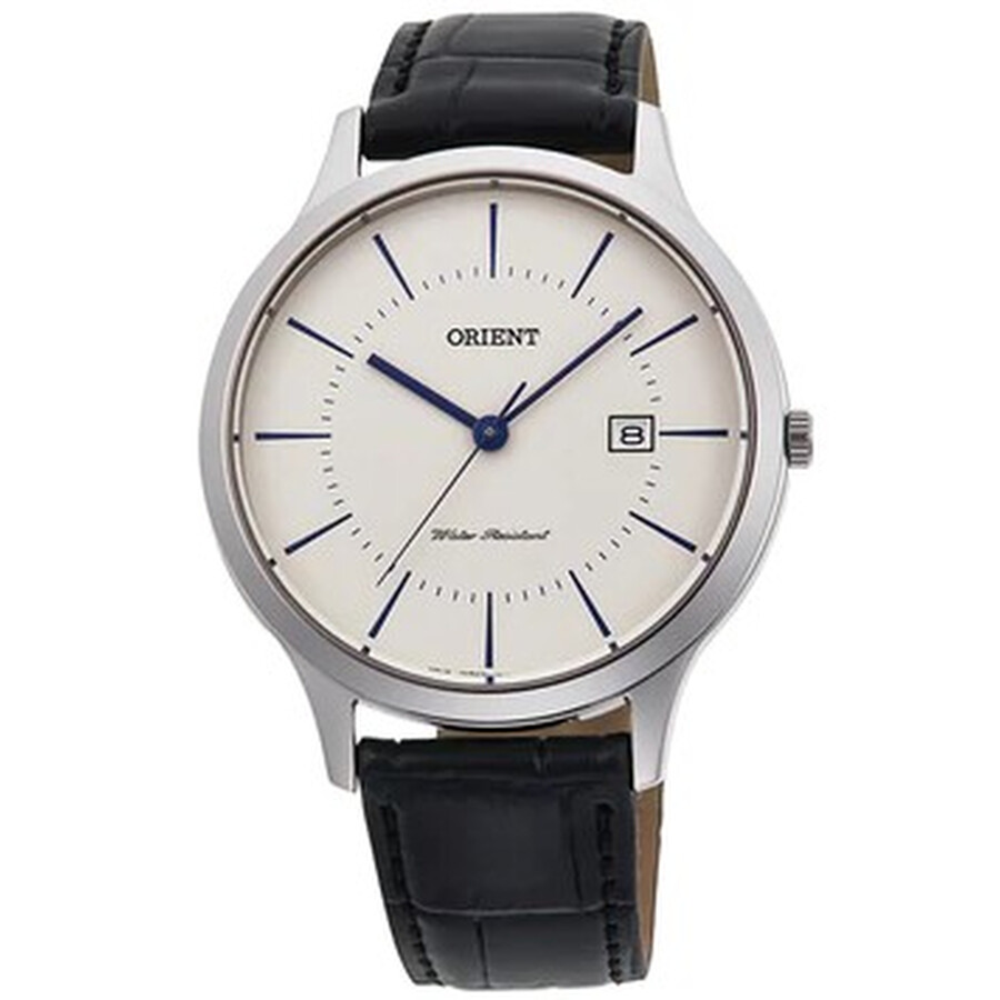 Orient Quartz White Dial Men's Watch RF-QD0006S10B 4942715024208 ...