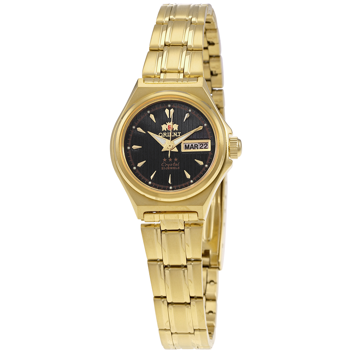 Orient Tri Star Automatic Black Dial Ladies Watch FNQ1S002B9 ...