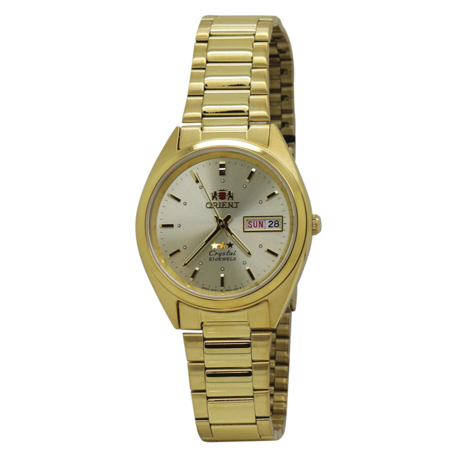 Orient Tri Star Automatic Champagne Dial Men's Watch FAB00002C9 ...