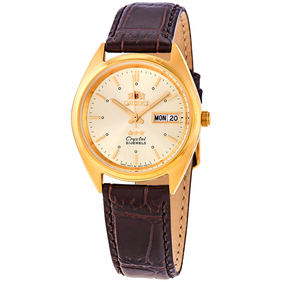 Orient Tri Star Automatic Champagne Dial Men's Watch FAB0000HC9 ...