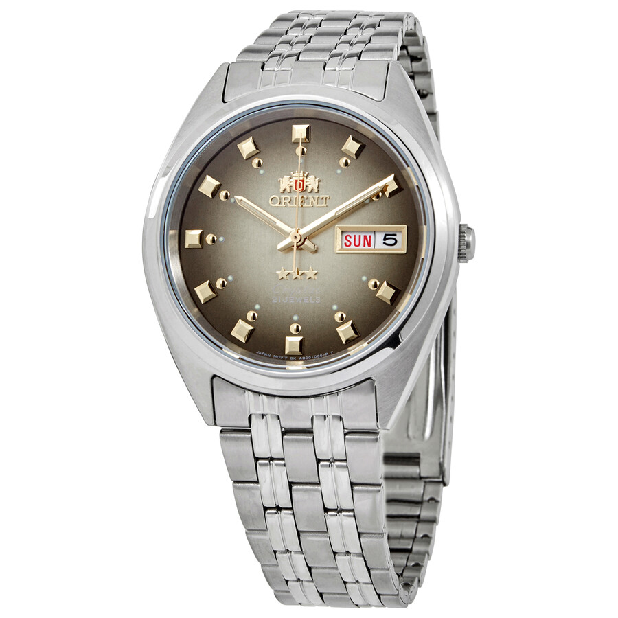 Orient Tri Star Automatic Gold Dial Men's Watch FAB00009P9 ...