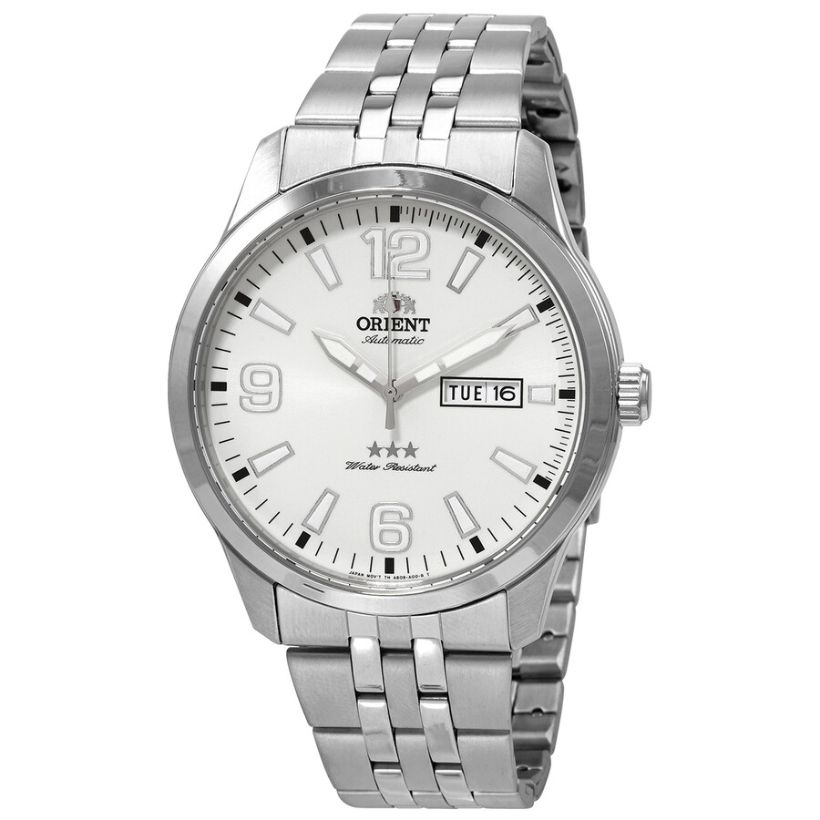Orient Tri Star Automatic White Dial Men's Watch RA-AB0008S19B ...