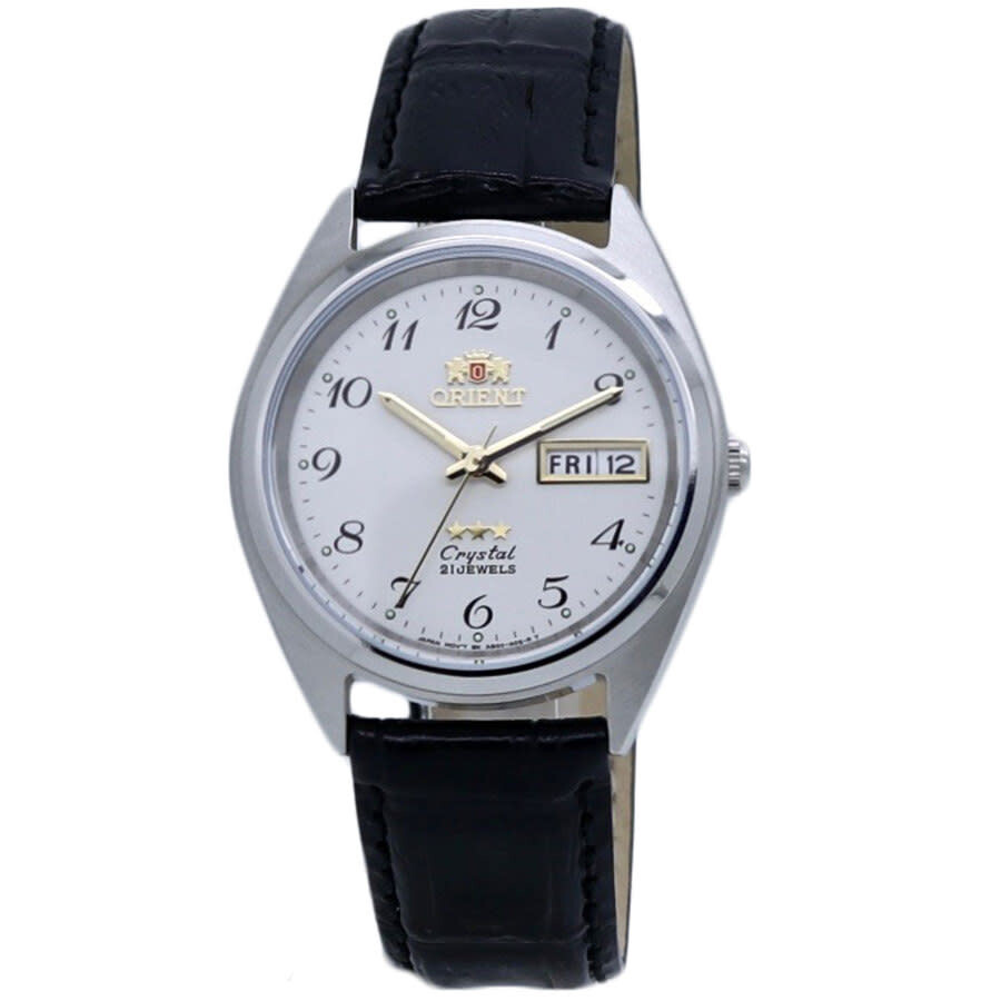 Orient Tri Star Automatic White Dial Unisex Watch FAB0000LW9 ...