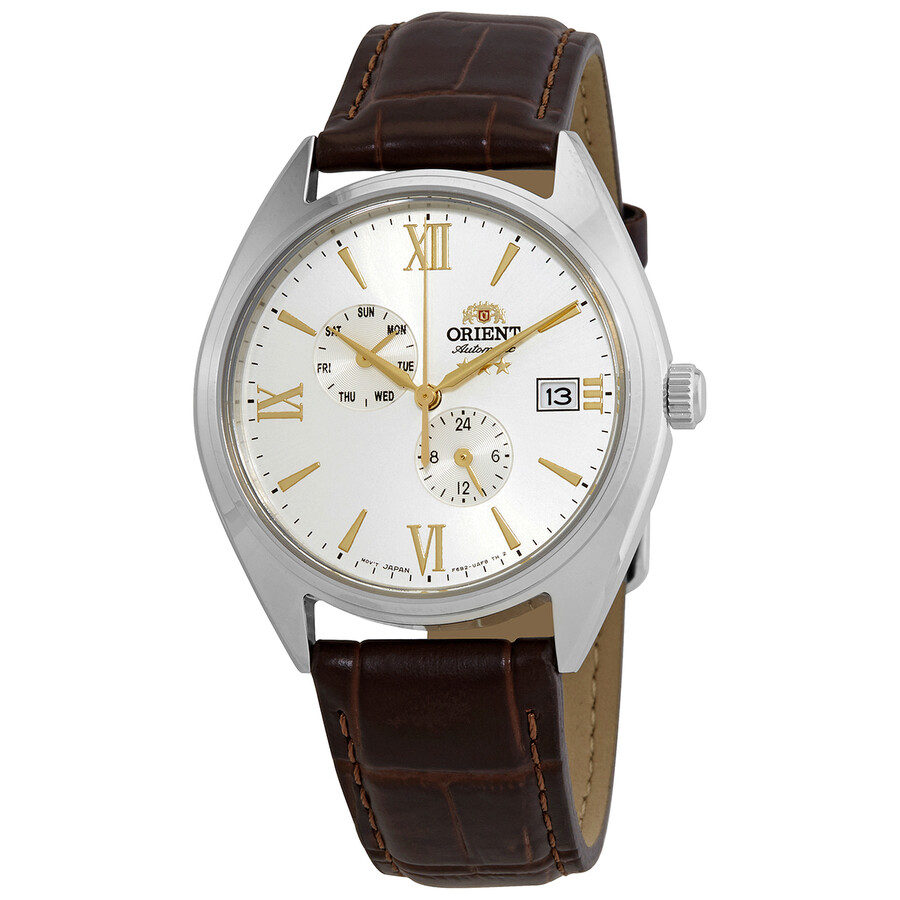 Orient Tri Star Automatic White Dial Watch RA-AK0508S10B 4942715025380 ...