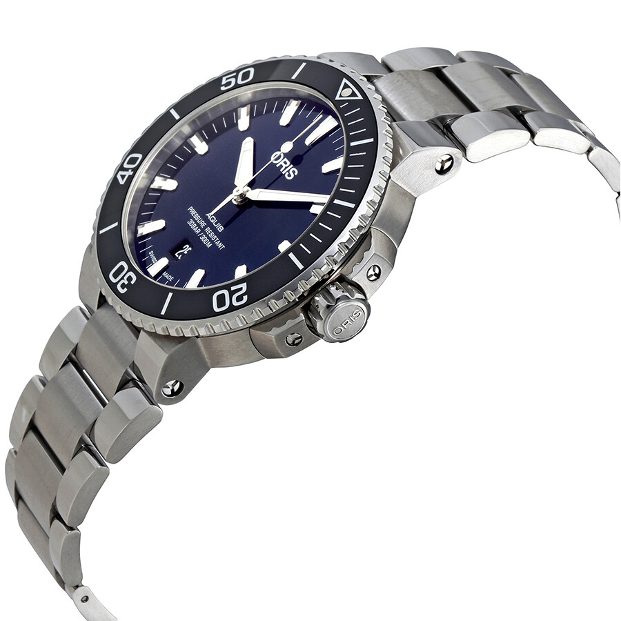Oris Aquis Automatic Blue Dial Men's Watch 01 733 7730 4135-07 8 24 ...