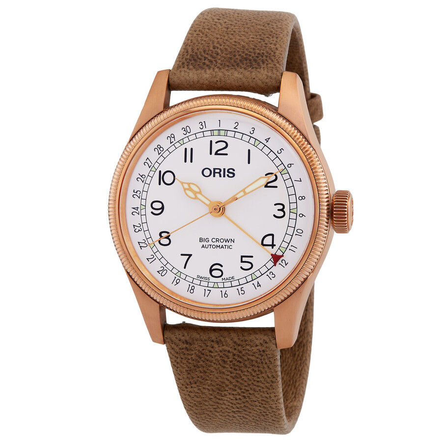 Oris Big Crown Automatic White Dial Men's Watch 754 7741 3161-SET ...