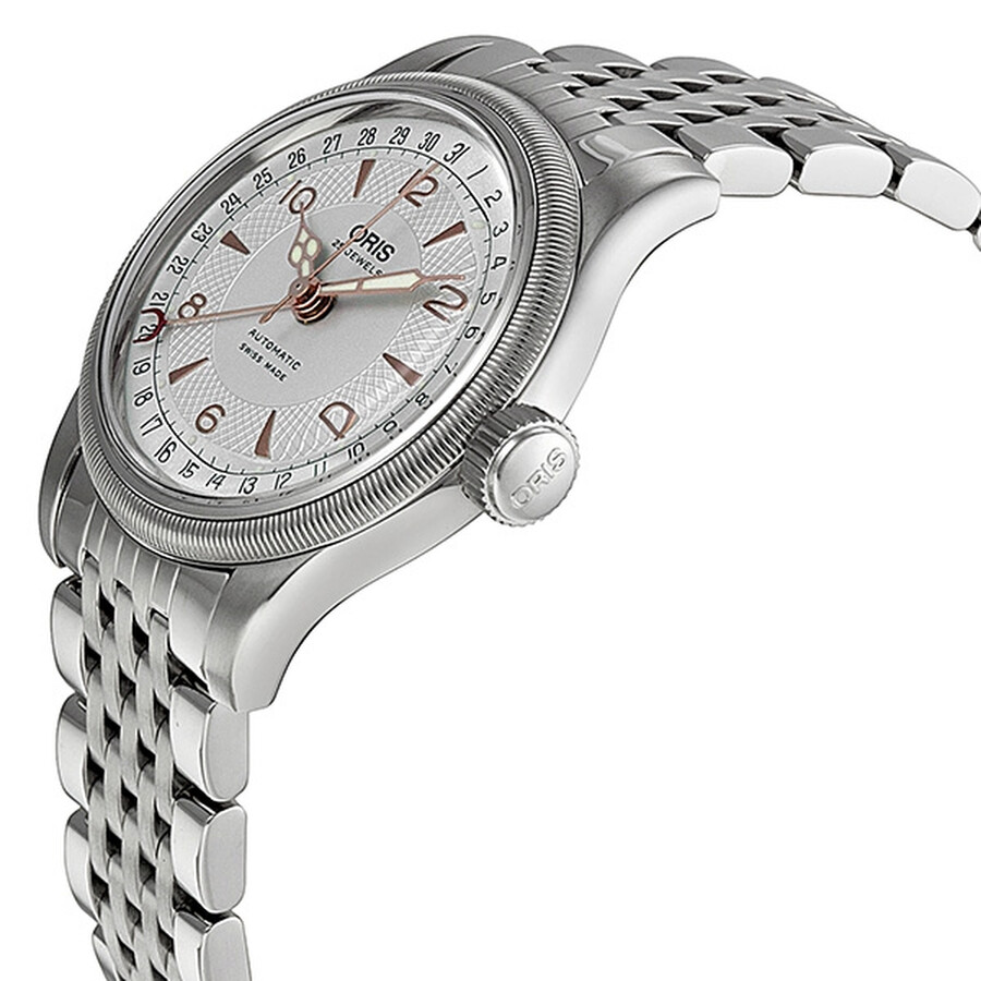 Oris Big Crown Pointer Date Silver Dial Stainless Steel Automatic Men's ...