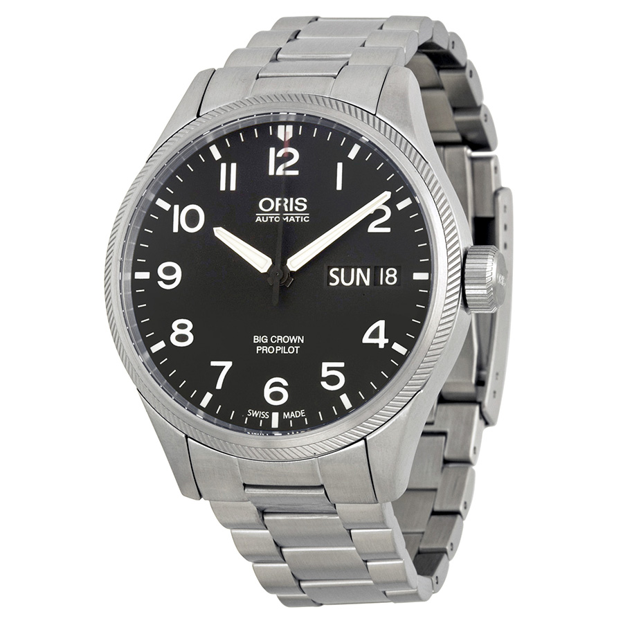 Oris Big Crown ProPilot Automatic Black Dial Men's Watch 752-7698 ...