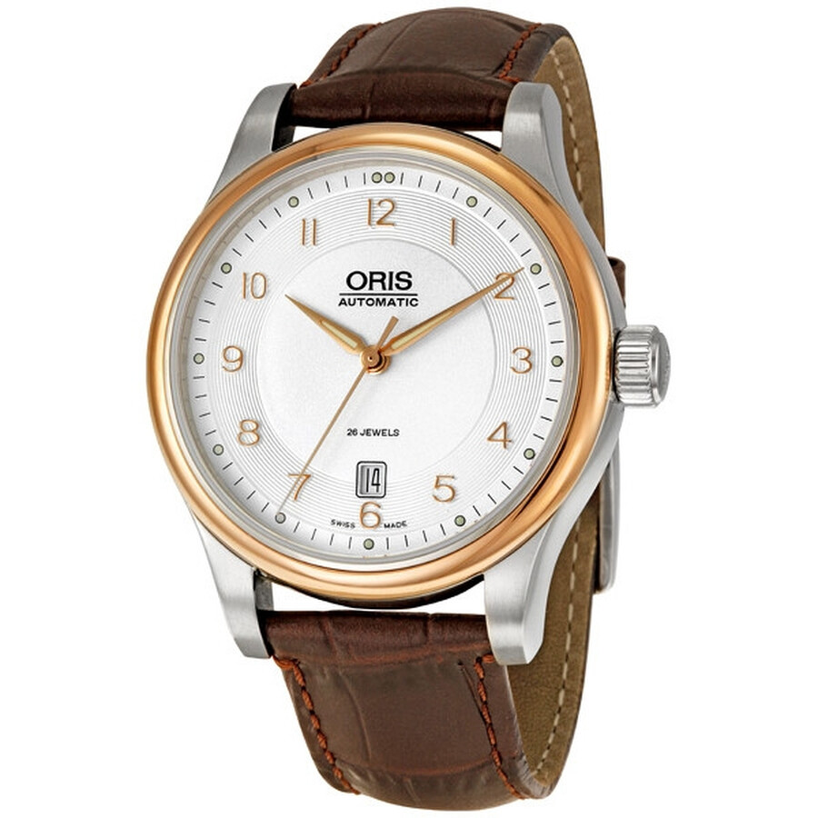 Oris Classic Date Automatic Men's Watch 733-7594-4361LS 845960020084 ...