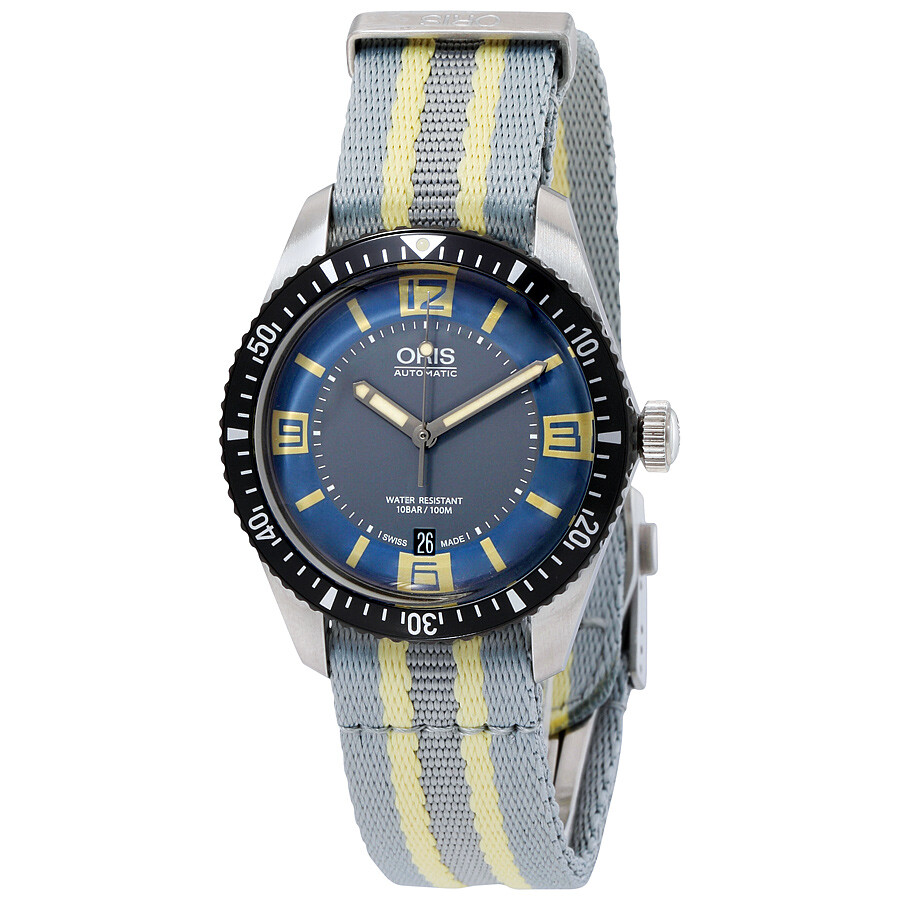 Oris Divers Sixty Five Automatic Men's Watch 733-7707-4065LBLFS 01 733 ...